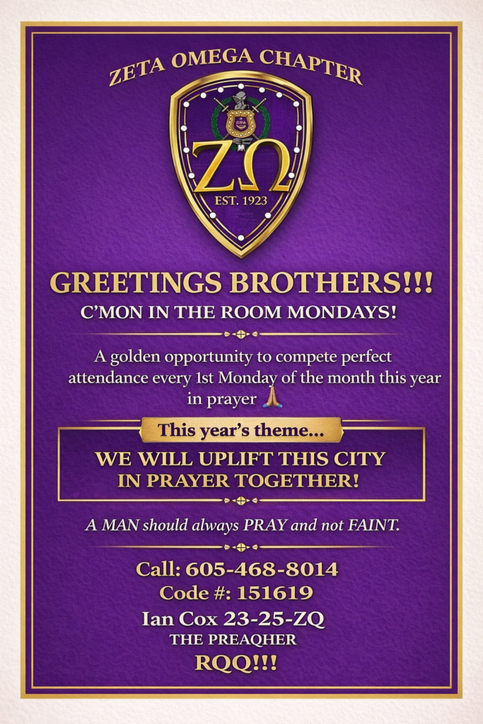 ZETA OMEGA CHAPTER