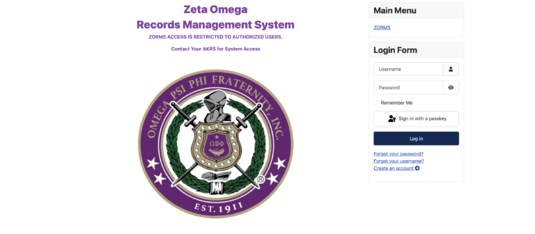 ZETA OMEGA CHAPTER